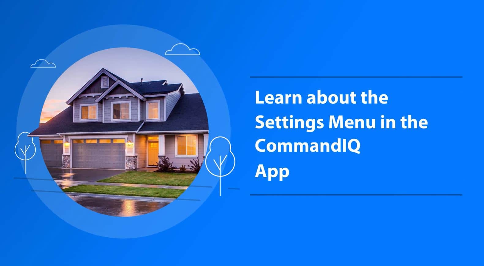 CommandIQ settings menu | Bug Tussel Wireless